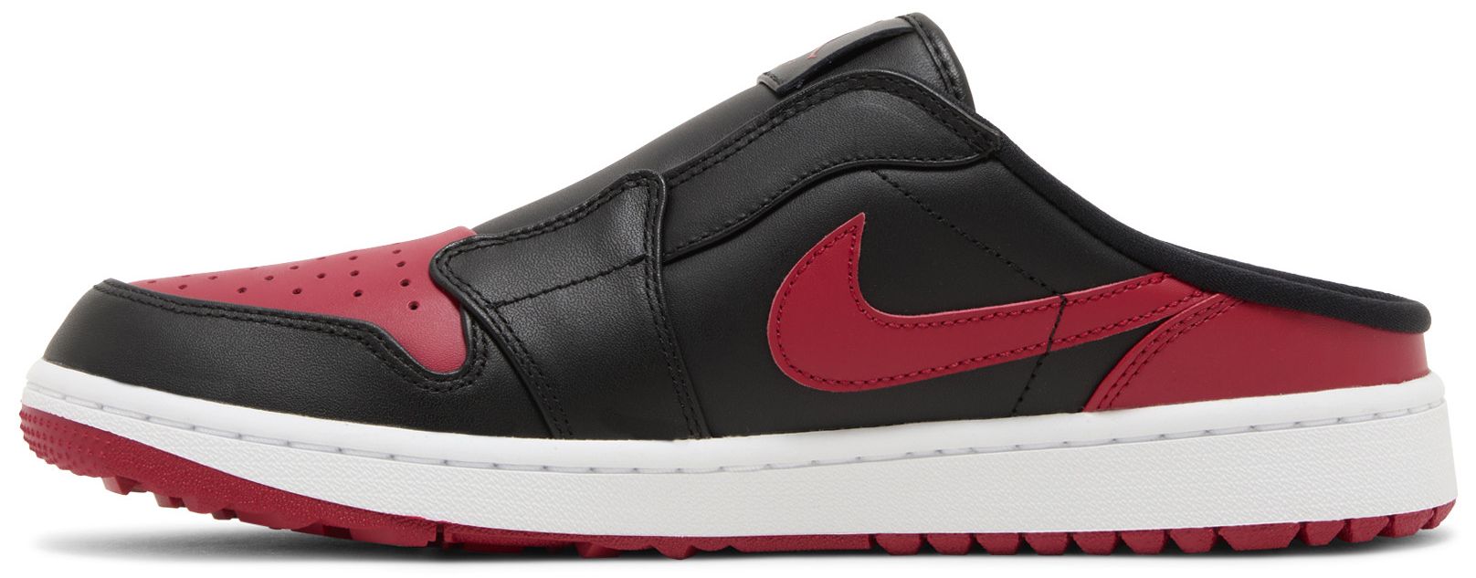 Buy Air Jordan 1 Mule Golf 'Bred' - FJ1214 001 | GOAT