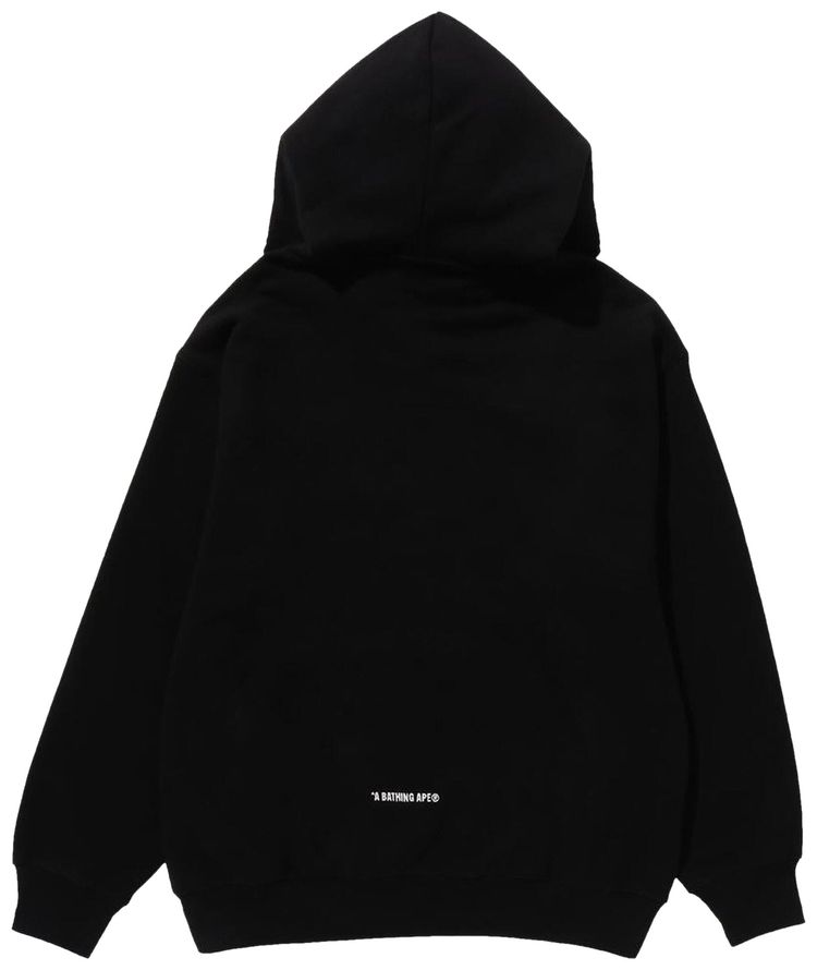 Buy Bape Metal One Point Full Zip Hoodie Black 1j80 115 051 Black