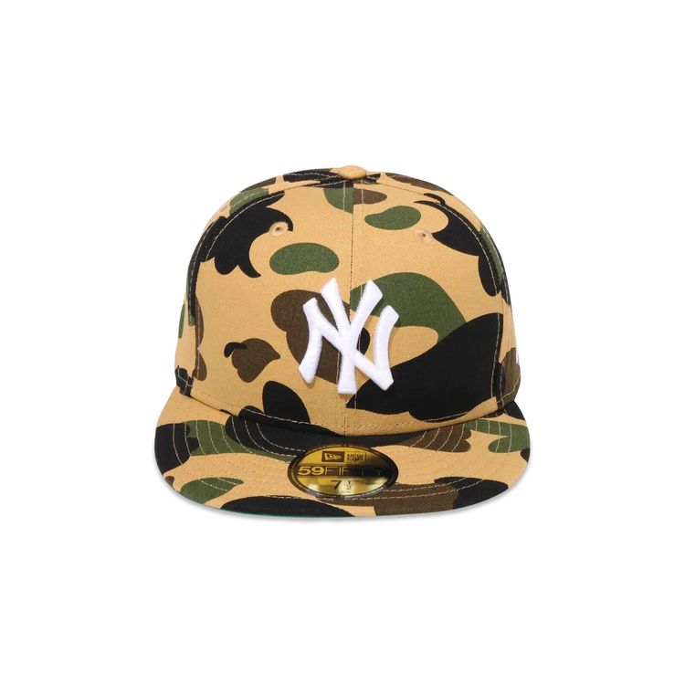 Buy BAPE x MLB x New Era New York Yankees 59FIFTY Cap 'Yellow' - 1K23 ...
