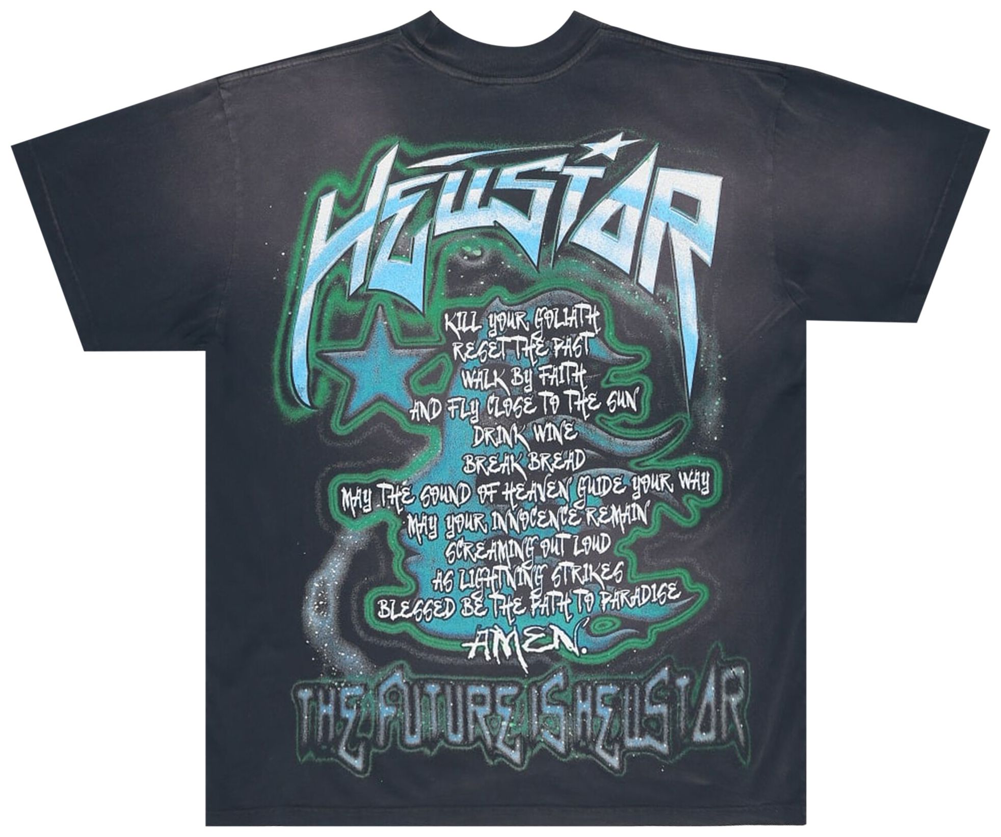 Buy Hellstar The Future T-Shirt 'Black' - HS T0 BLAC | GOAT