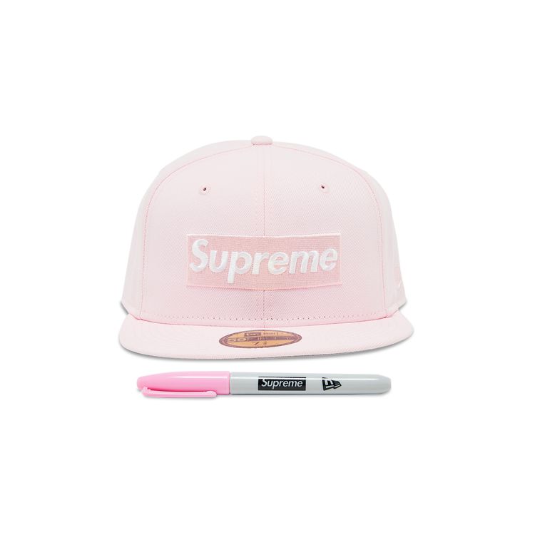 Buy Supreme Sharpie Box Logo New Era 'Pink' - SS24H6 PINK | GOAT