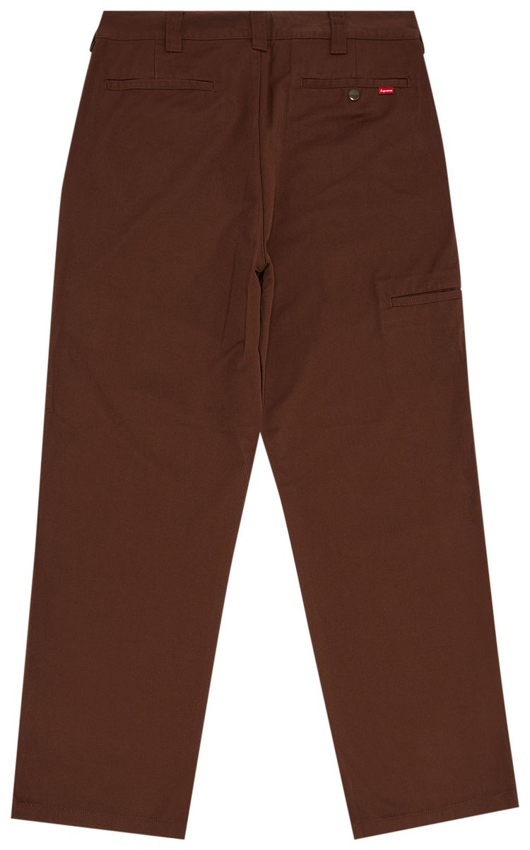 Buy Supreme Work Pant 'Brown' - SS24P19 BROWN | GOAT