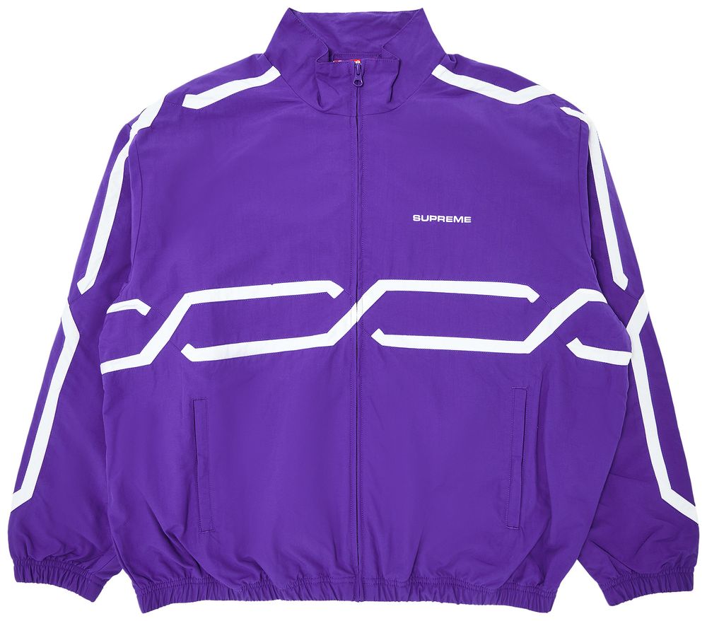 Buy Supreme Inset Link Track Jacket 'Purple' - SS24J58 PURPLE | GOAT