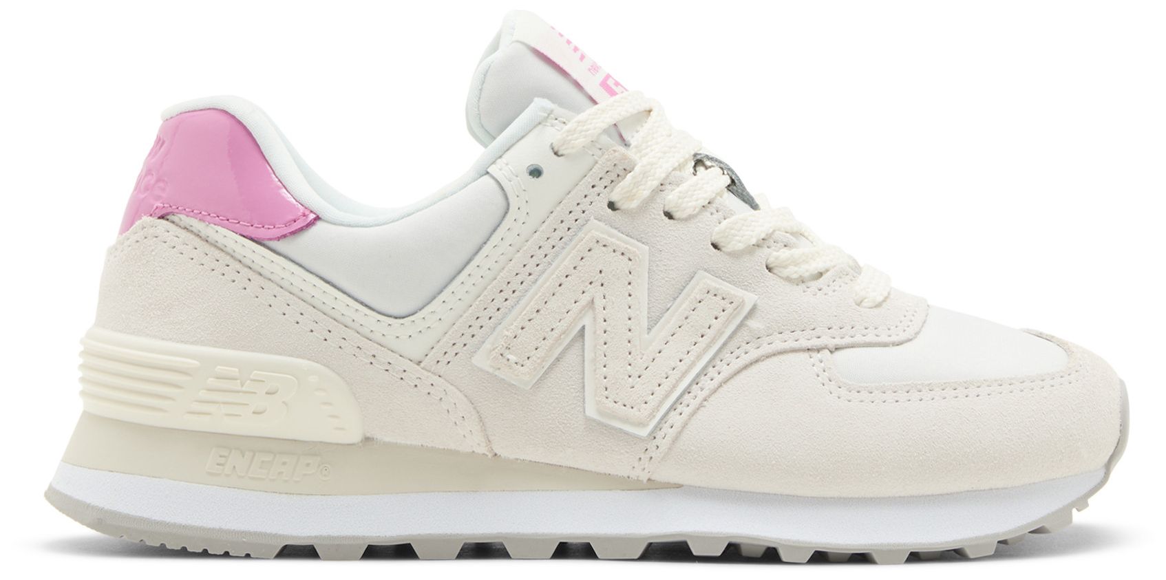 Buy New Balance Wmns 574 'Sea Salt Real Pink' - WL5742BA | GOAT