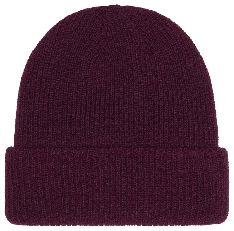Buy Stussy Basic Cuff Beanie 'Plumb' - 1321019 PLUM | GOAT