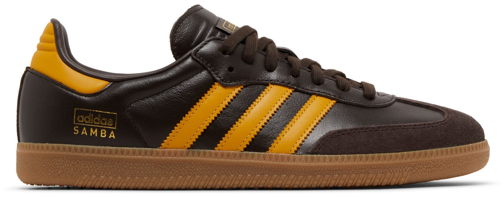 Buy adidas Samba OG 'Dark Brown Yellow' - IG6174 | GOAT