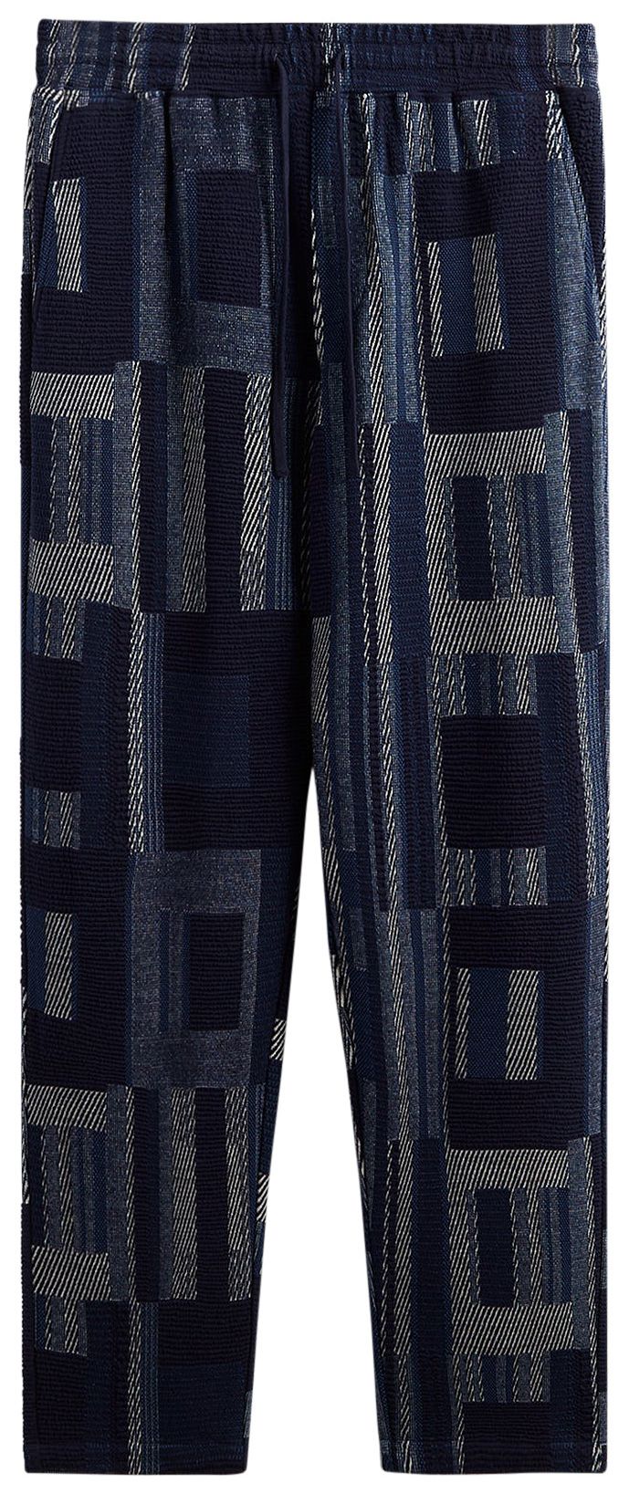 Buy Kith Geometric Knit Elmhurst Pant 'Nocturnal' - KHM060535 413 | GOAT