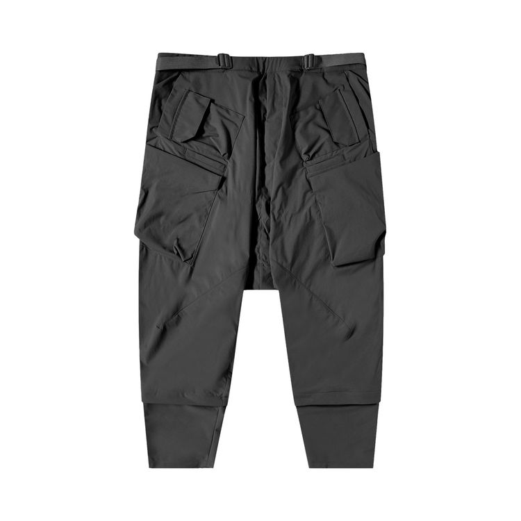 Buy Acronym Nylon Wide Cargo Pants 'Black' - P30A E BLAC | GOAT