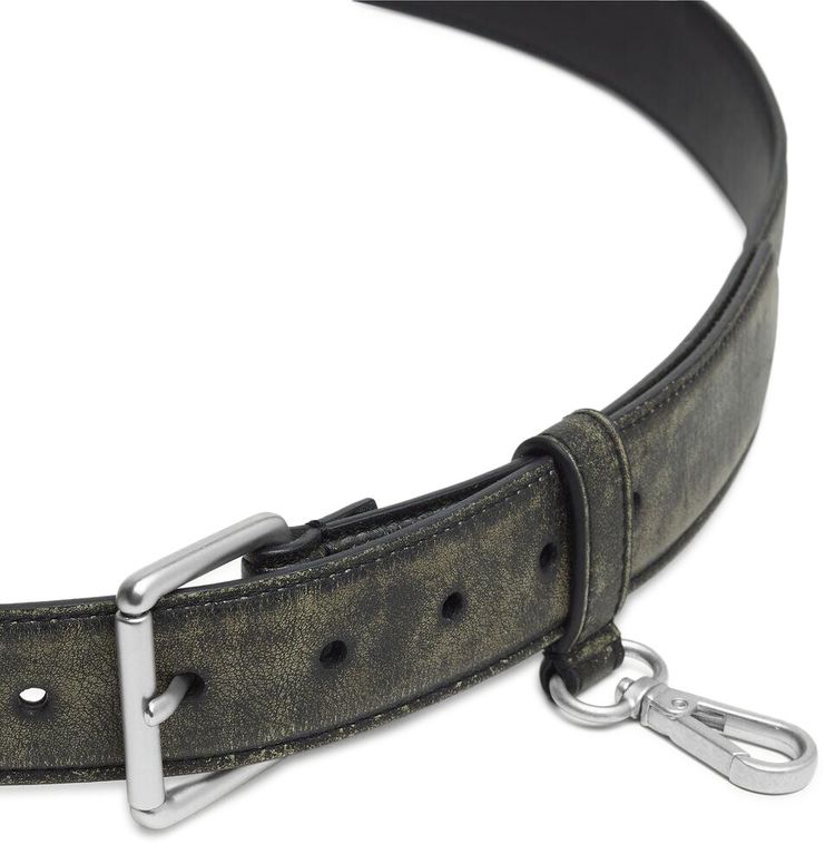 Buy MM6 Maison Margiela Belt 'Black' - SA6TP0018 P4792 H4524 | GOAT