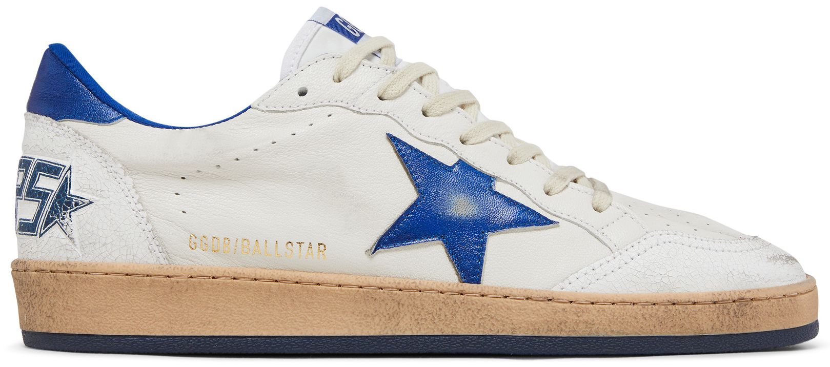 Buy Golden Goose Ball Star 'White Blue' - GMF00117 F002198 10327 | GOAT