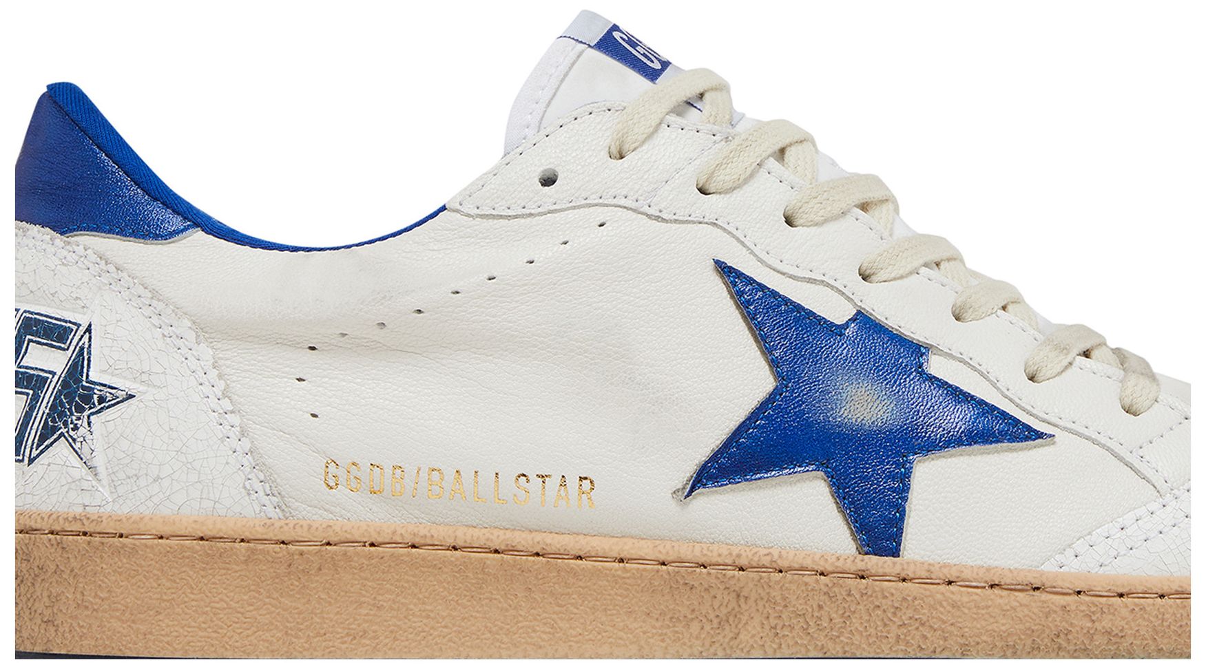 Buy Golden Goose Ball Star 'White Blue' - GMF00117 F002198 10327 | GOAT