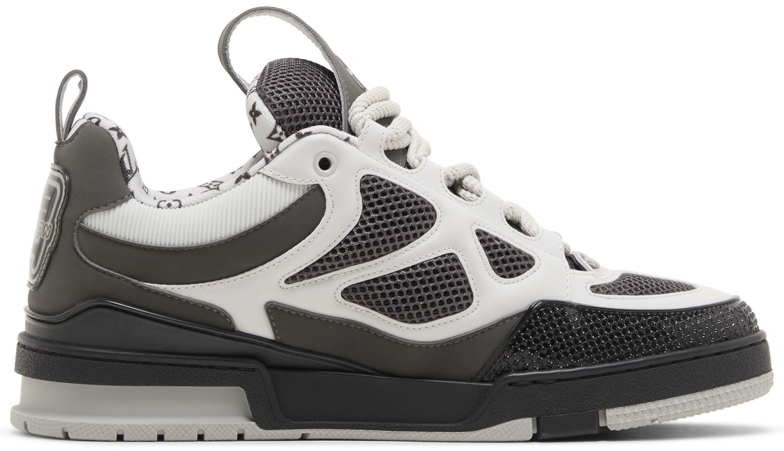 Buy Louis Vuitton Skate Sneaker 'Grey Black' - 1AC52K | GOAT