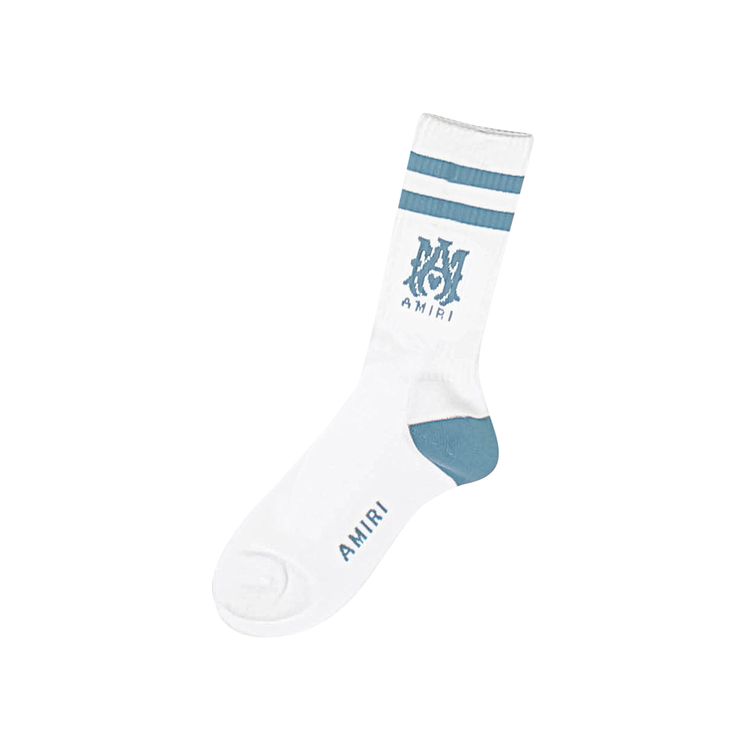 Buy Amiri Striped Socks 'Blue' - SS22MHR003 420 BLUE | GOAT