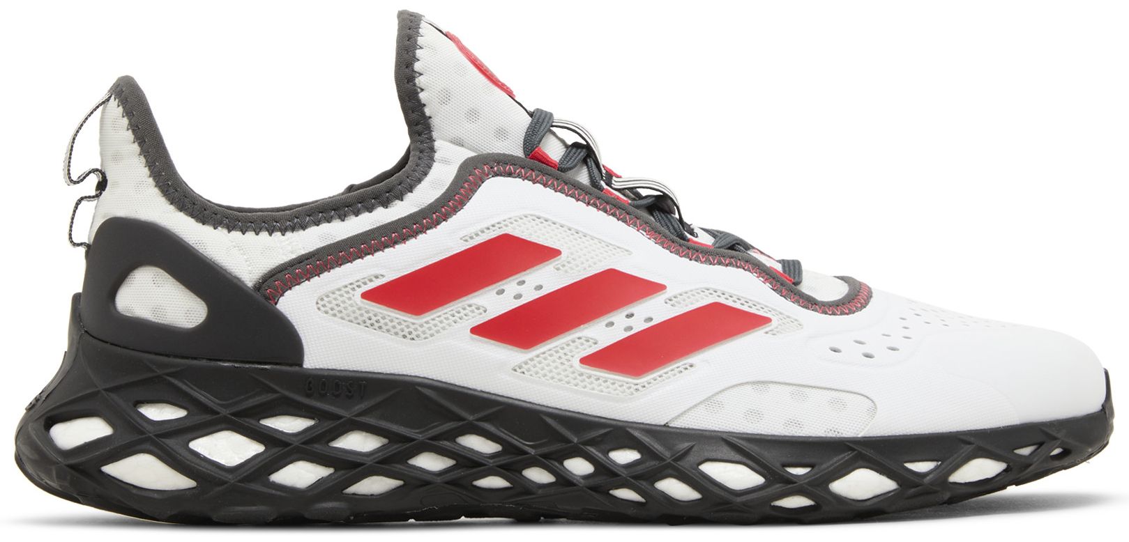 Buy Adidas Web Boost 'White Red Carbon' - HQ6993 | GOAT