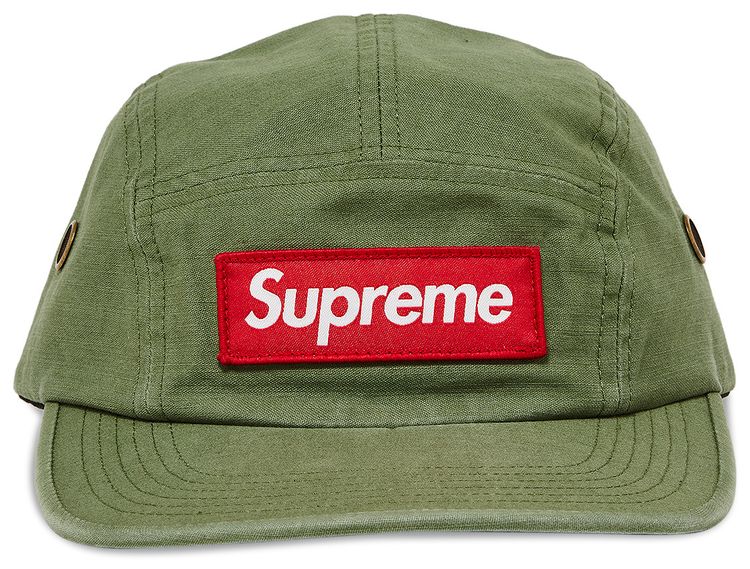 Buy Supreme Military Camp Cap 'Olive' - SS24H16 OLIVE | GOAT