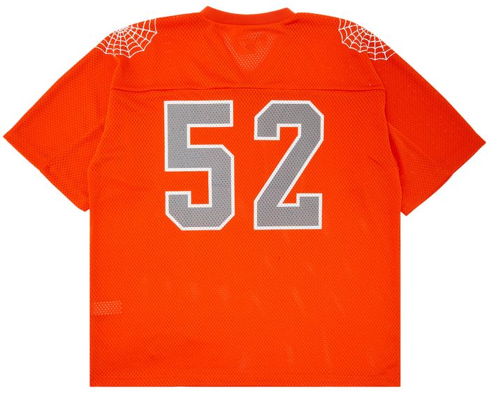 Buy Supreme Spiderweb Football Jersey 'Orange' - SS24KN63 ORANGE | GOAT