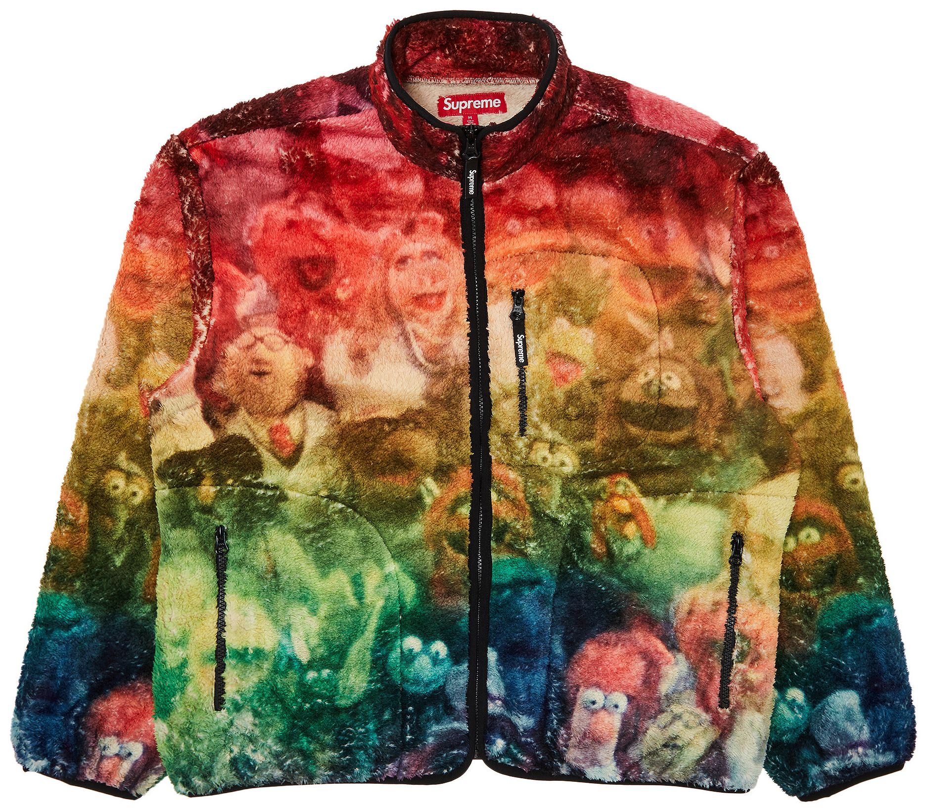 Buy Supreme Muppets Fleece Jacket 'Multicolor' - SS24J62 MULTICOLOR | GOAT