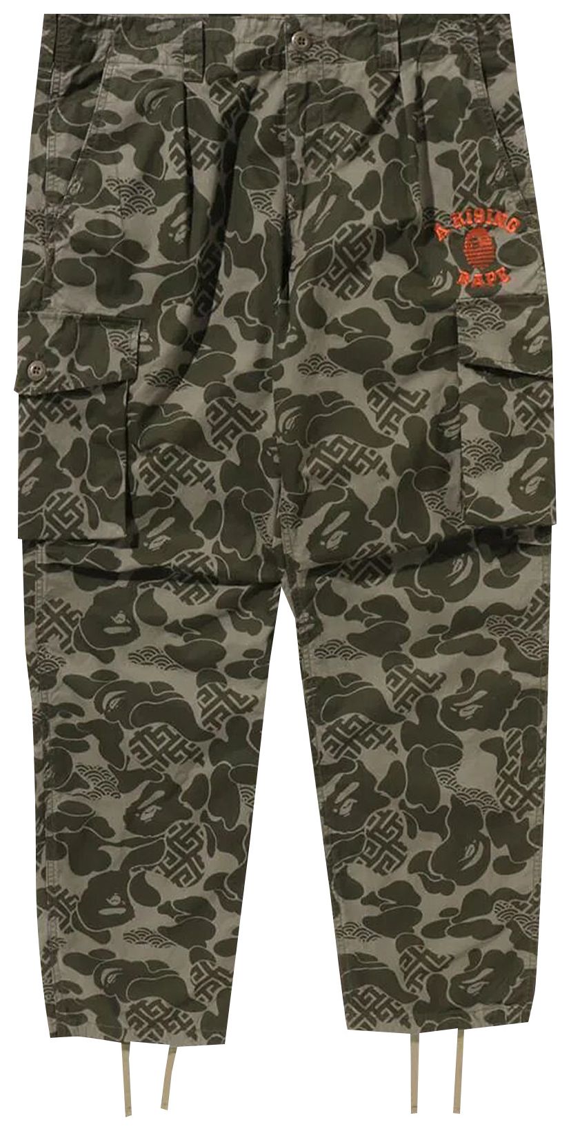 Buy BAPE Asia Camo Army Pants 'Olive Drab' - 1K20 152 003 OLIVE DRAB | GOAT