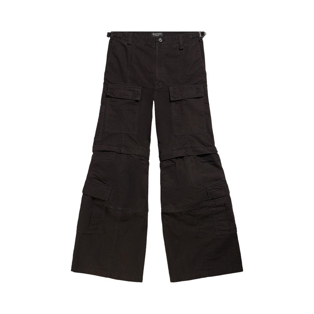 Buy Balenciaga Flared Cargo Pants 'Black' - 768810 TKP27 1000 | GOAT