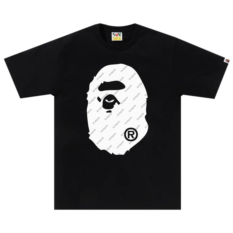 Buy BAPE Hexagram Big Ape Head Tee 'Black' - 1K30 110 034 BLACK | GOAT