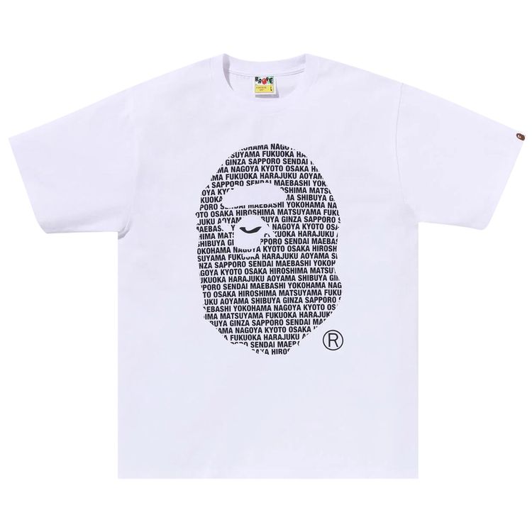 Buy BAPE Japan Ape Head Tee 'White' - 1K22 110 016 WHITE | GOAT