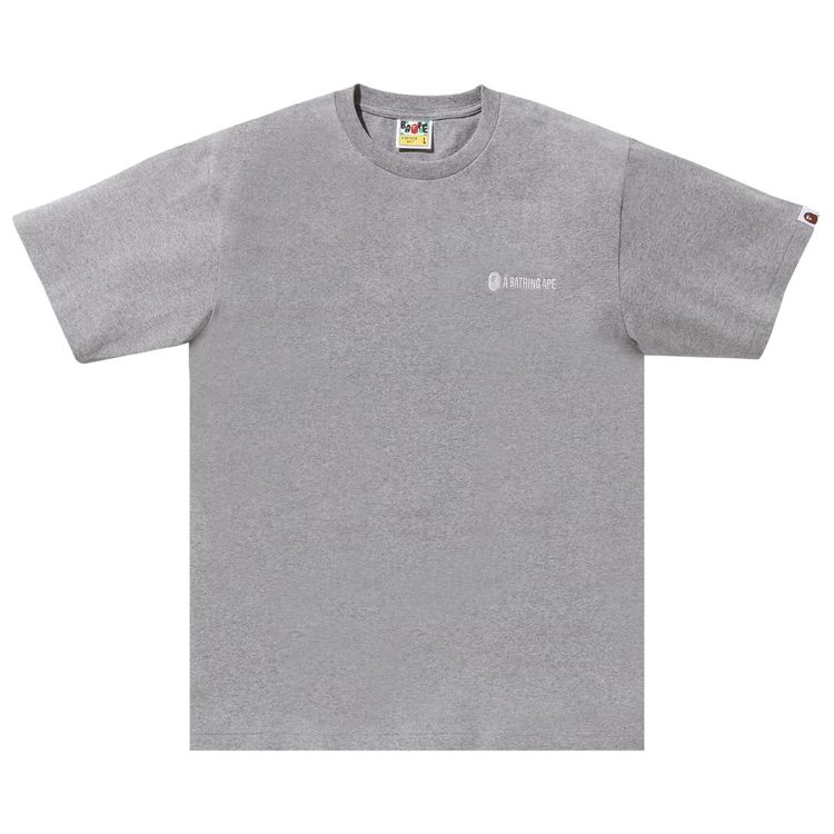 Buy BAPE Small Logo Tee 'Grey' - 1K30 110 309 GREY | GOAT