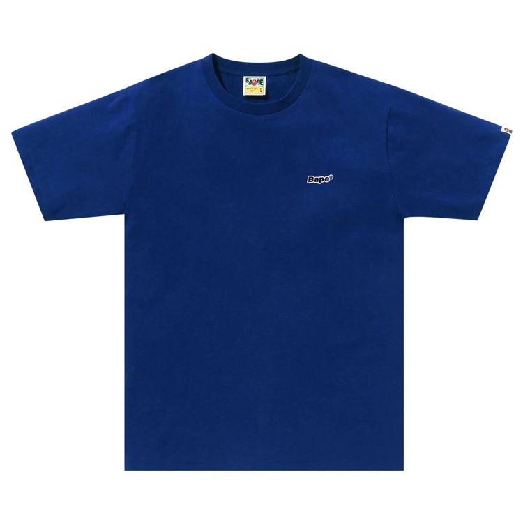 Buy BAPE Patch One Point Tee 'Blue' - 1J80 110 070 BLUE | GOAT