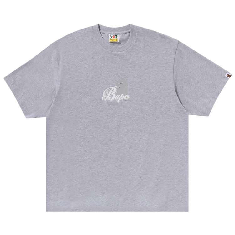 Buy BAPE 3D Art Ape Head Tee 'Grey' - 1K30 110 354 GREY | GOAT