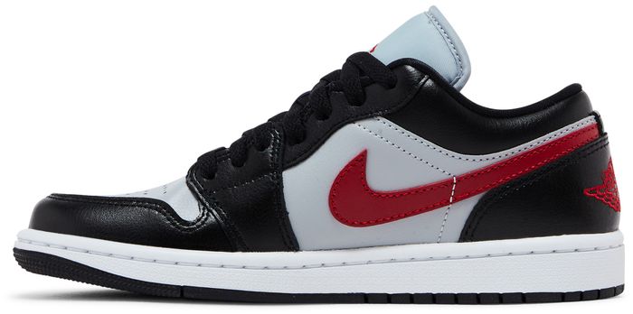 Buy Wmns Air Jordan 1 Low 'Wolf Grey Gym Red' - DC0774 062 | GOAT