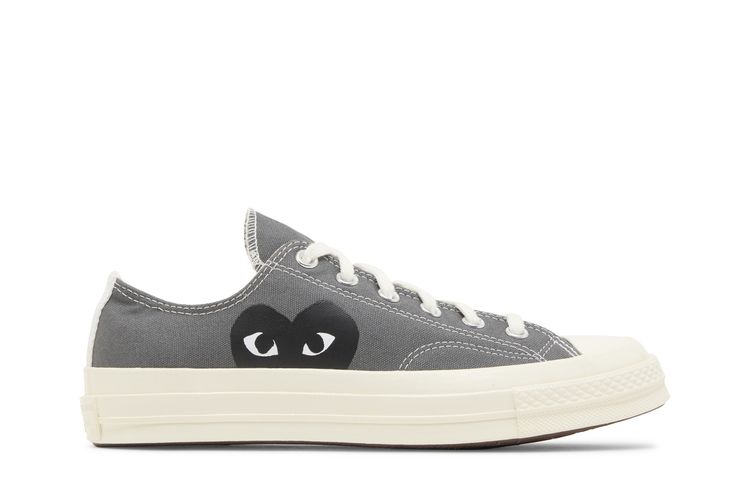 Buy Comme des Garçons PLAY x Converse Chuck 70 Low 'Steel Gray ...