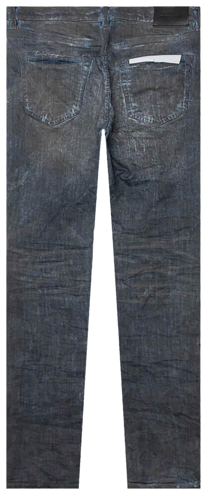 Buy PURPLE BRAND Low Rise Skinny Jeans 'Waxed Mechanic Indigo Blowout ...