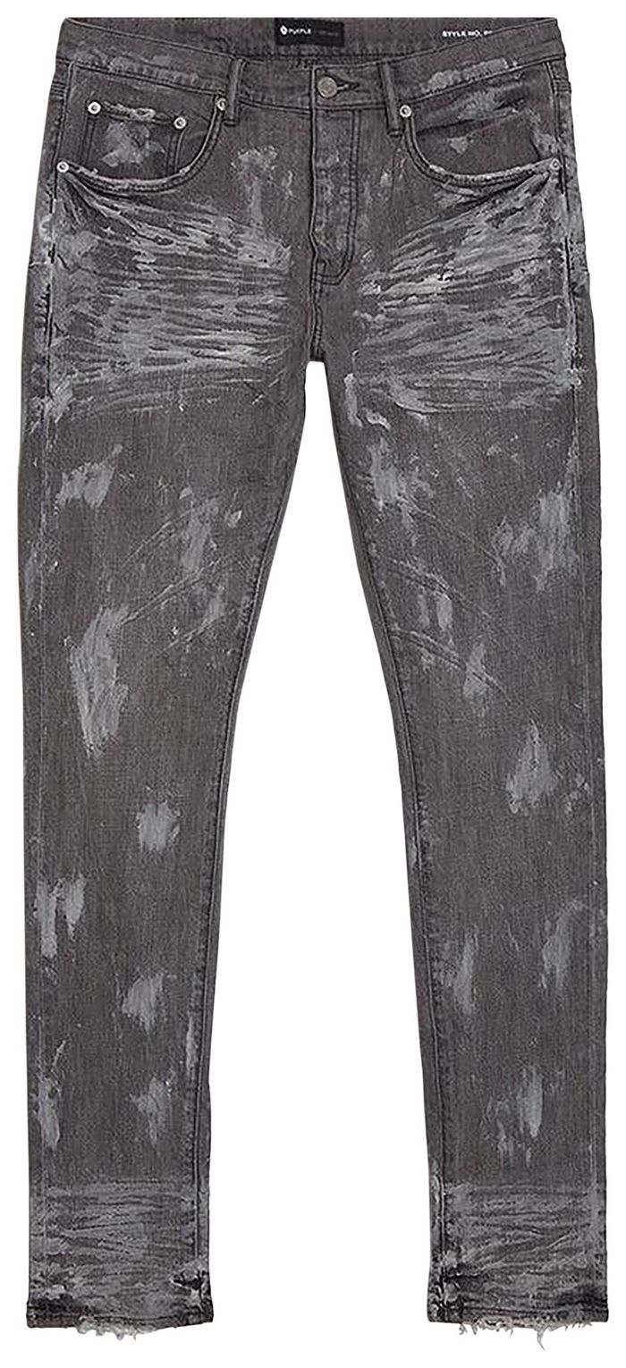 Buy PURPLE BRAND Low Rise Skinny Jeans 'Slate Grey Hard Wax' - P001 ...