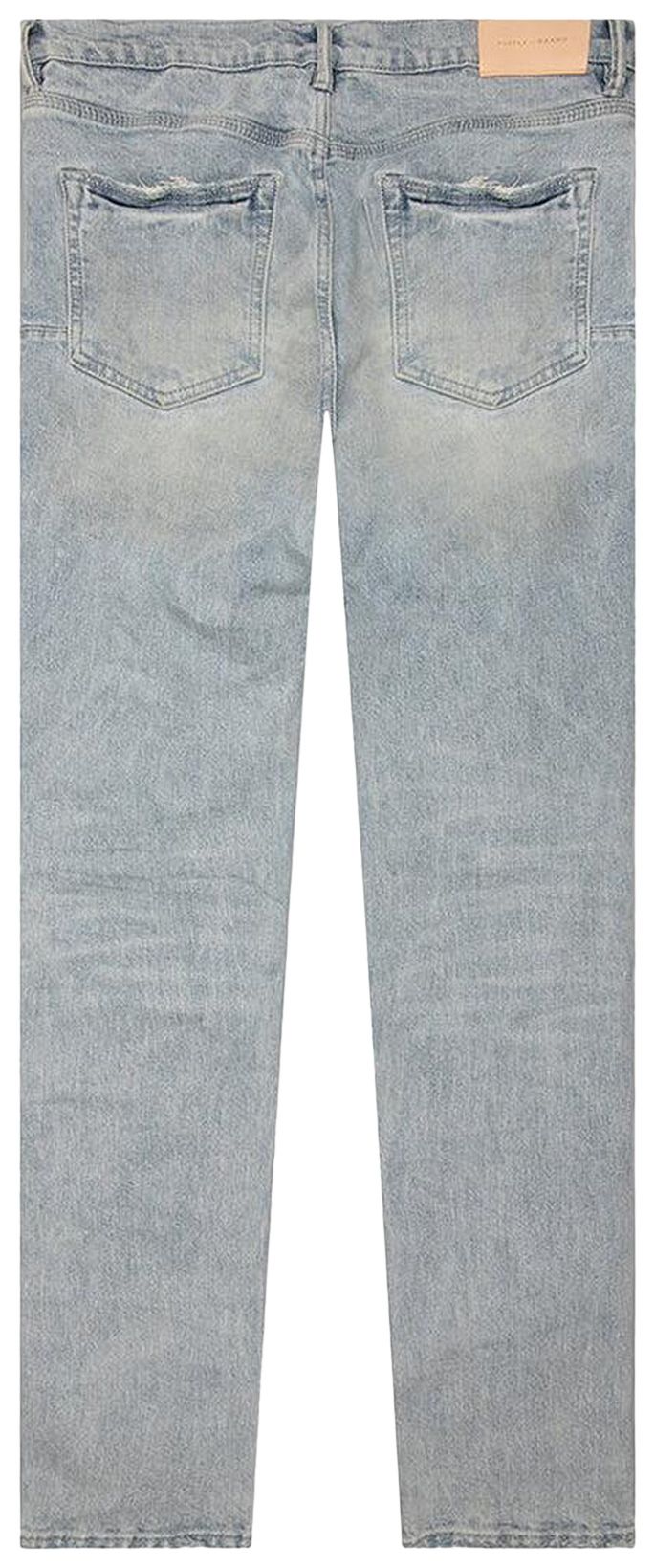 Buy PURPLE BRAND Low Rise Skinny Jeans 'Light Indigo Destroy Repair ...