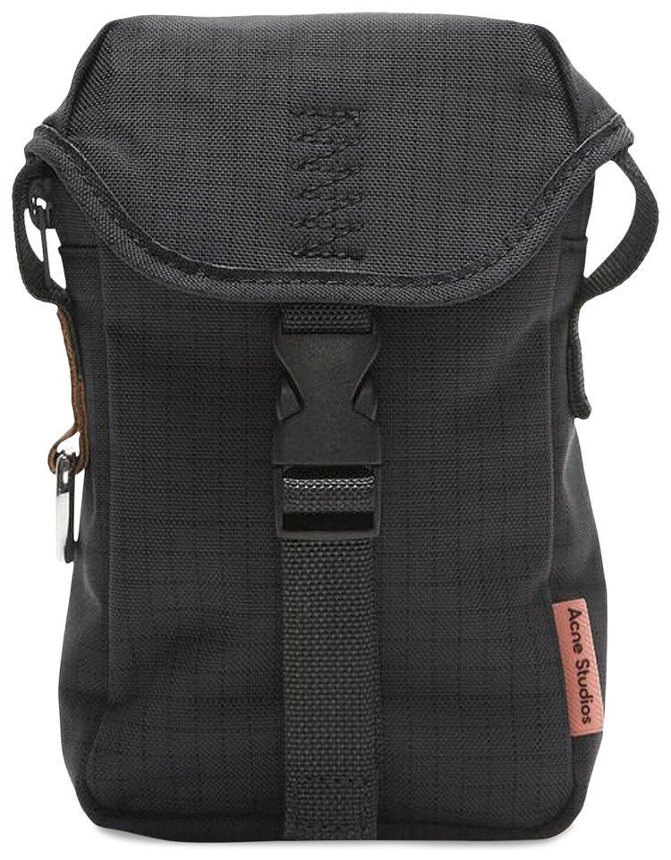 Buy Acne Studios Ripstop Mini Pouch Bag 'Black' - C10167 GOAT BLAC | GOAT