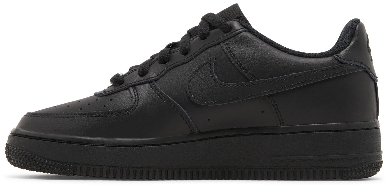 Buy Nike Air Force 1 LE GS 'Triple Black' - FV5951 001 | GOAT