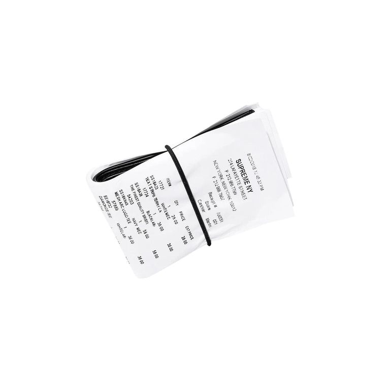 Buy Supreme x MM6 Maison Margiela Receipt Wallet 'White' - SS24A32 ...