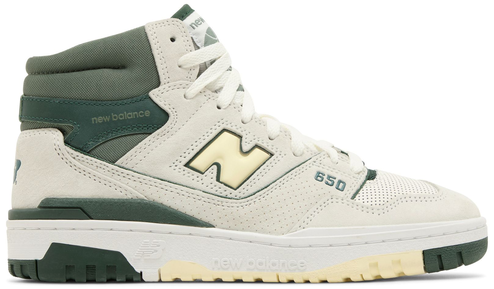 Buy New Balance 650R 'Sea Salt Nightwatch Green' - BB650RVG | GOAT