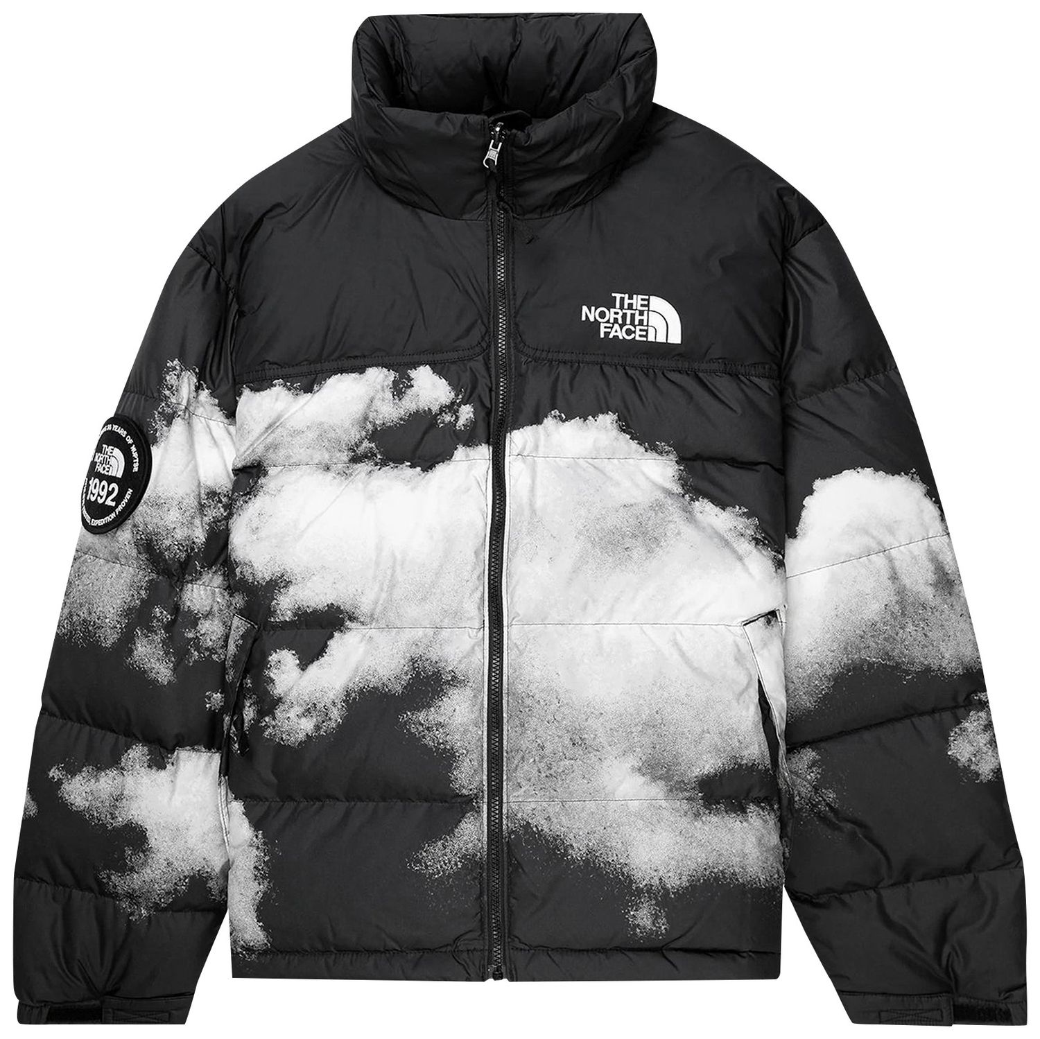 Buy The North Face Printed 92 Retro Anniversary Nuptse Jacket 'Black ...