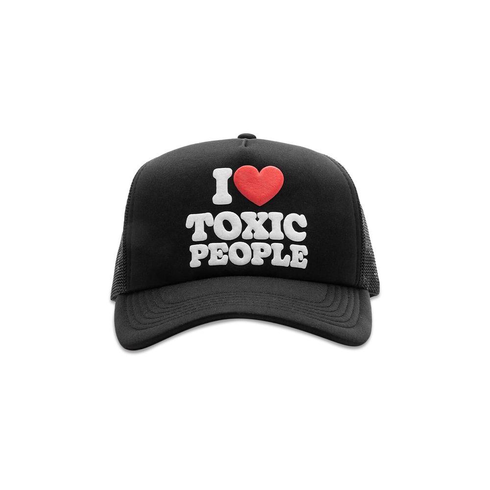 Buy Pleasures Toxic Trucker Cap 'Black' - P24SP065 BLAC | GOAT