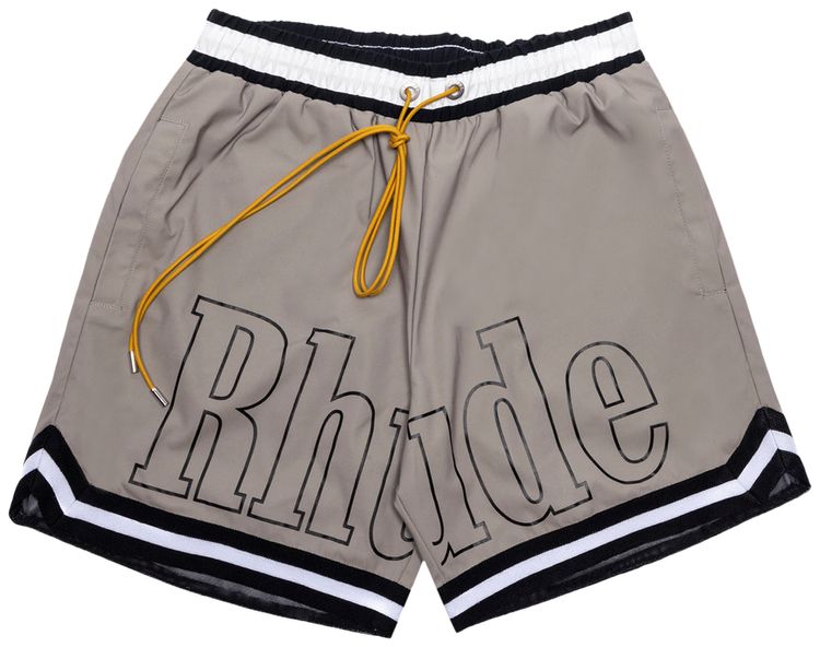 Buy Rhude Basketball Swim Short 'Khaki' - SS24SH098453720481 | GOAT