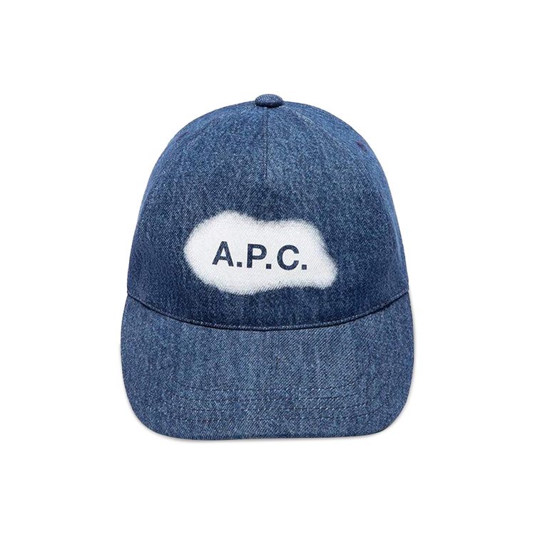 Buy A.P.C. Eden Baseball Cap 'Washed Indigo' - COGEK M24071 IAL | GOAT