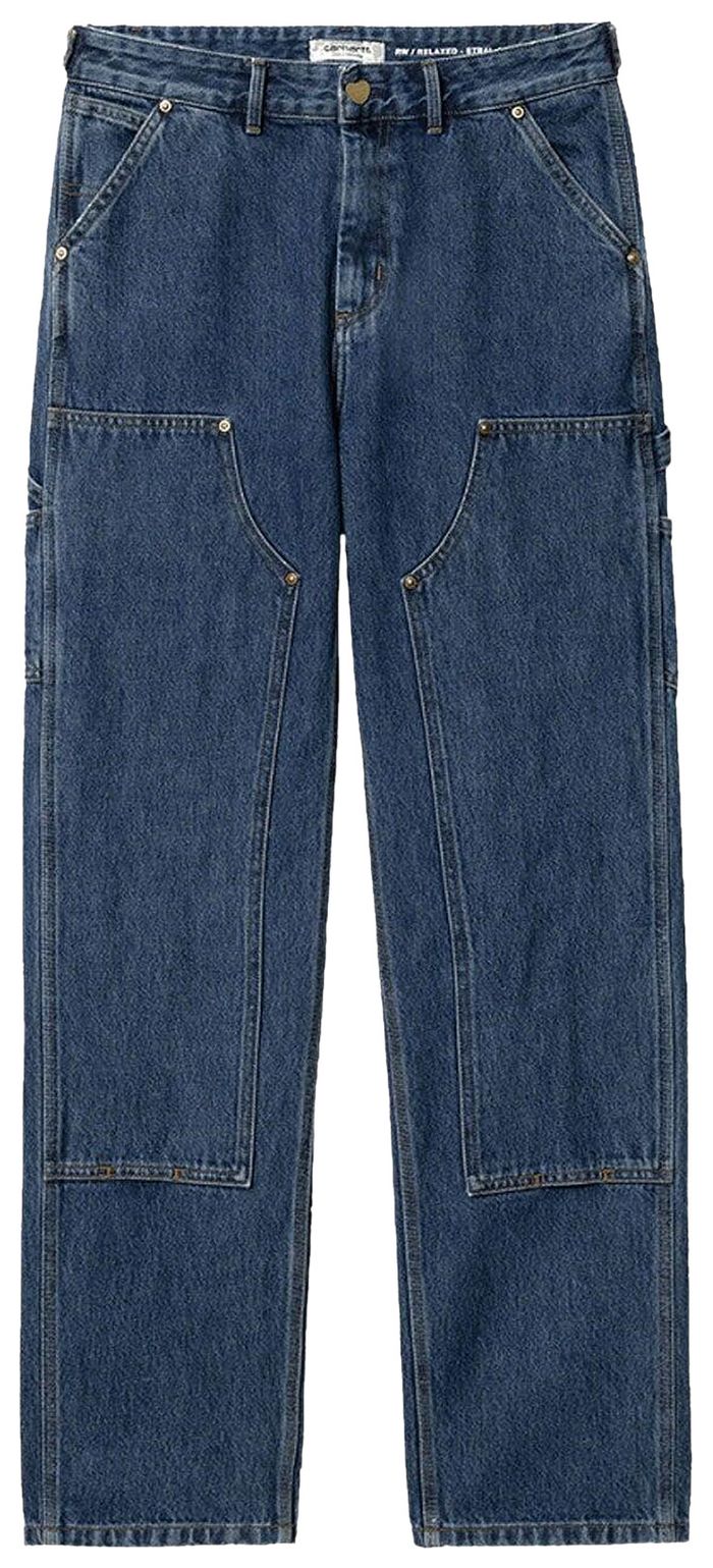 Buy Carhartt WIP Nash Double Knee Pant 'Blue' - I032097 BLUE | GOAT