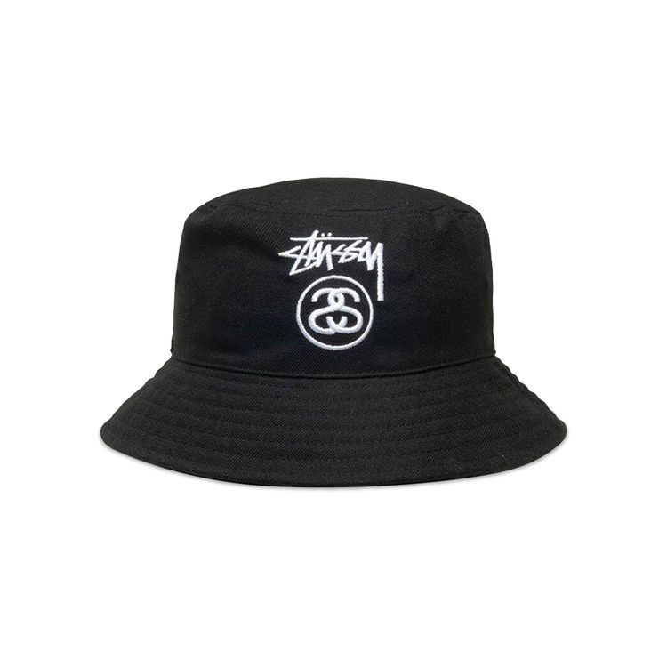 Buy Stussy Deep Bucket Hat 'Black' - 1321175 BLAC | GOAT