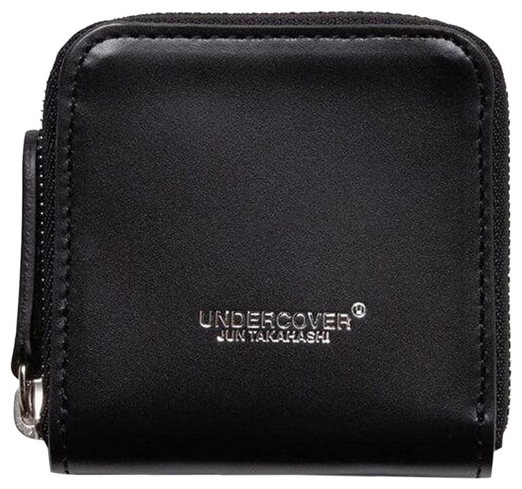 Buy Undercover Logo Zip Up Wallet 'Black' - UC1C4C02 BLAC | GOAT