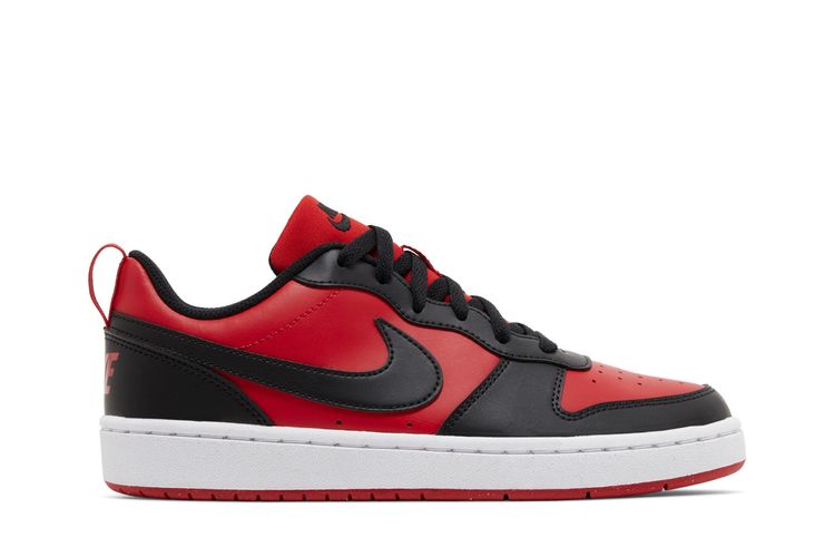 Buy Nike Court Borough Low Recraft GS 'Black University Red' - DV5456 ...