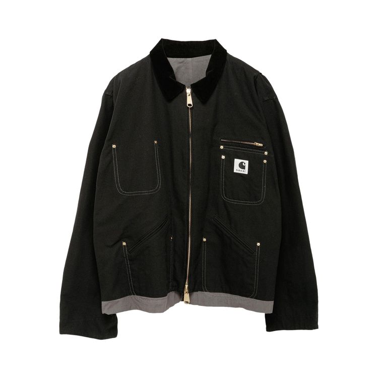 Buy Sacai Reversable Duck Jacket 'Black' - 24 03391M 001 | GOAT