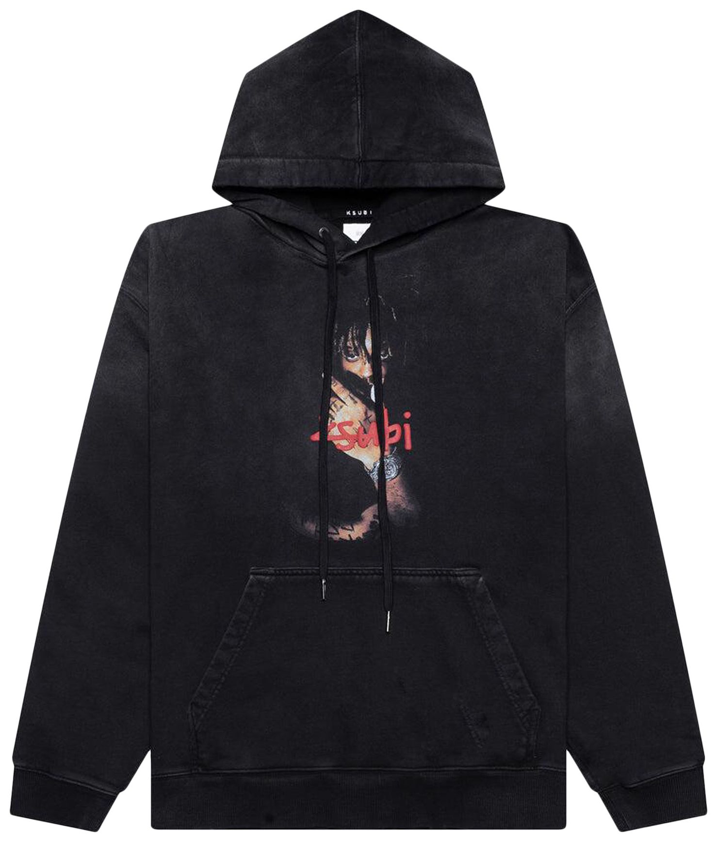 Buy Ksubi x Juice WRLD 999 Biggie Hoodie 'Jet Black Fade' - MJW23FL002 ...