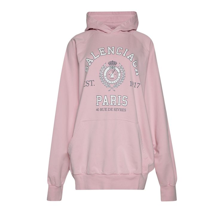 Buy Balenciaga Hoodie 'Faded Pink' - 697879 TMV99 3167 | GOAT