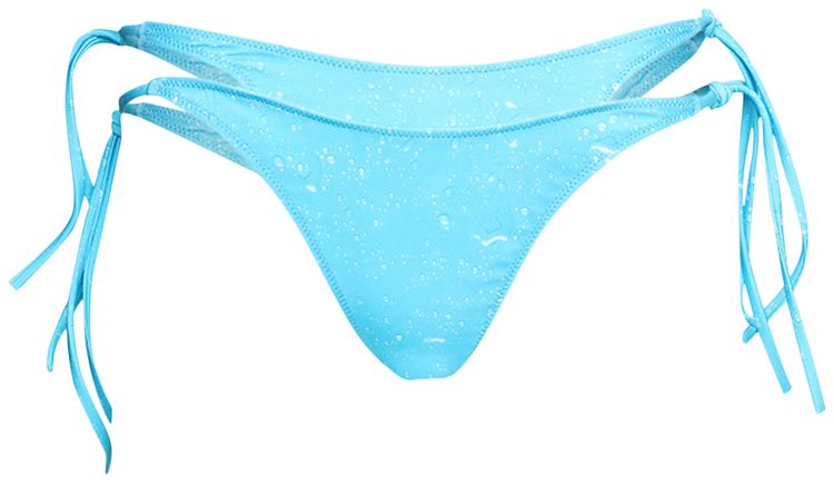 Buy Vetements Double Bikini Bottom Blue Splash We64sw601n Blue Goat