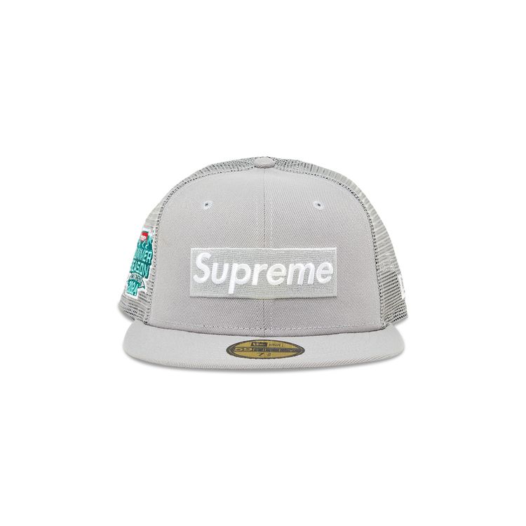 Buy Supreme Box Logo Mesh Back New Era 'Grey' - SS24H14 GREY | GOAT